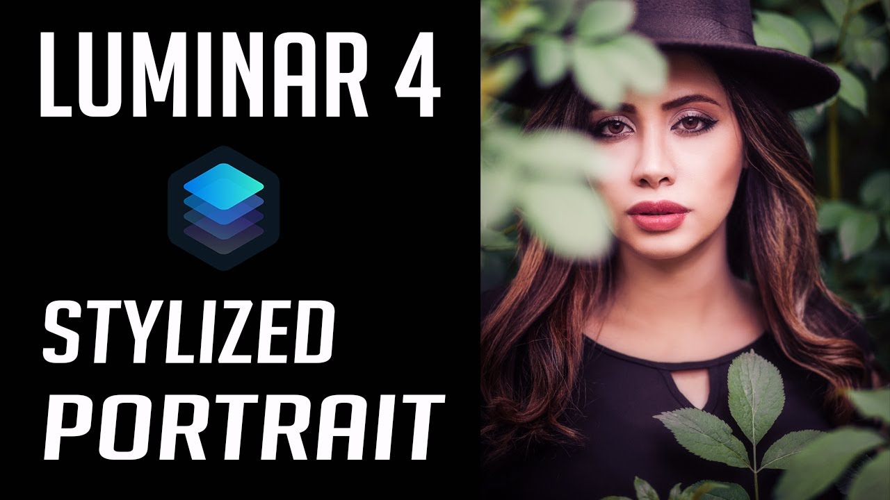 LUMINAR 4 TUTORIAL: STYLIZED PORTRAIT - YouTube