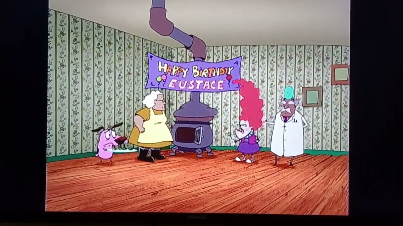 Courage The Cowardly Dog Eustace With No Hat