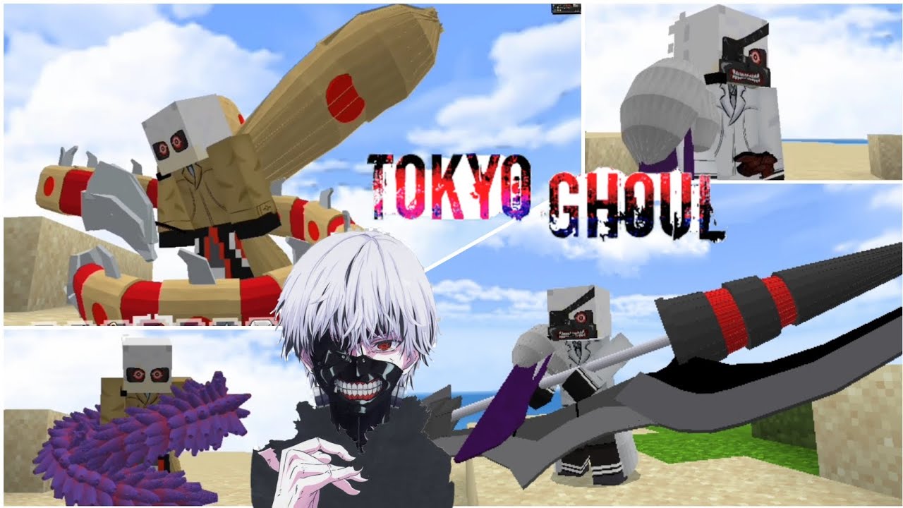 Tokyo Ghoul Mod/Addon for Minecraft pe - YouTube