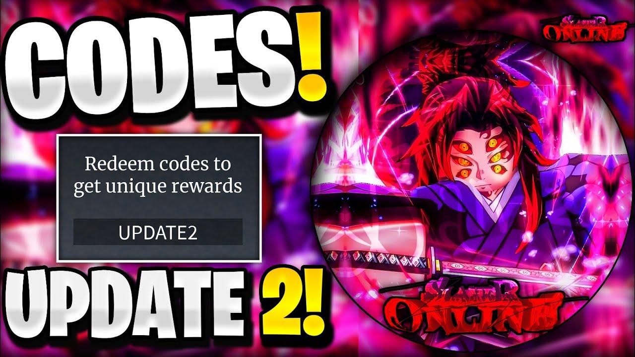 🔥*NEW* ALL WORKING UPDATE 2 CODES FOR SLAYER ONLINE! ROBLOX SLAYER ONLINE CODES - YouTube