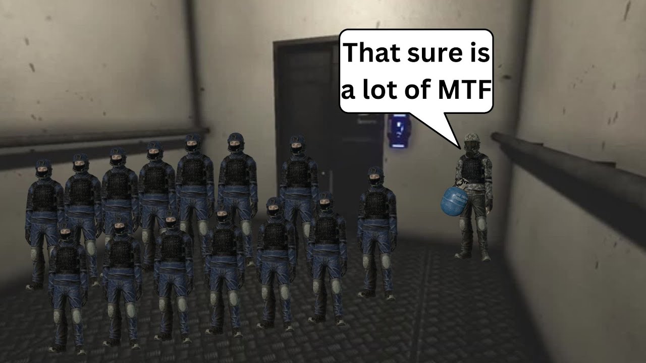 Eliminating A Large Chuck Amount Of NTF In SCP SL - YouTube