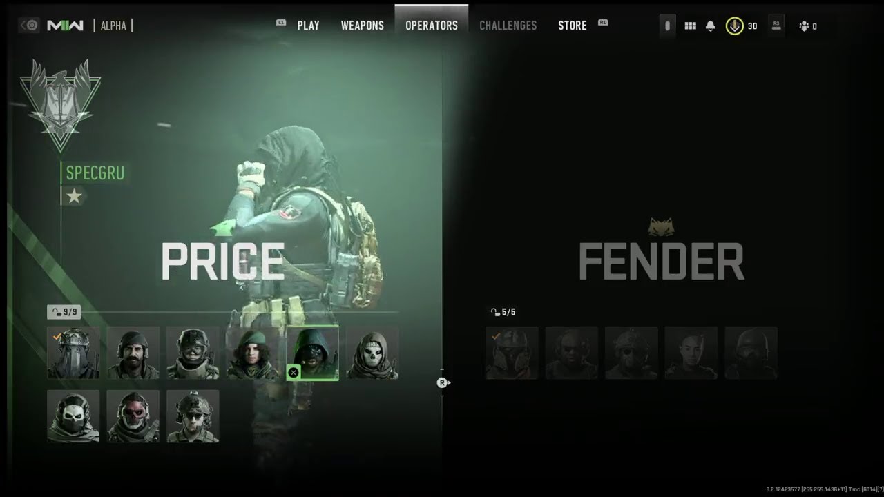 Call of Duty Modern Warfare 2 (2022) All Operators in Alpha - YouTube