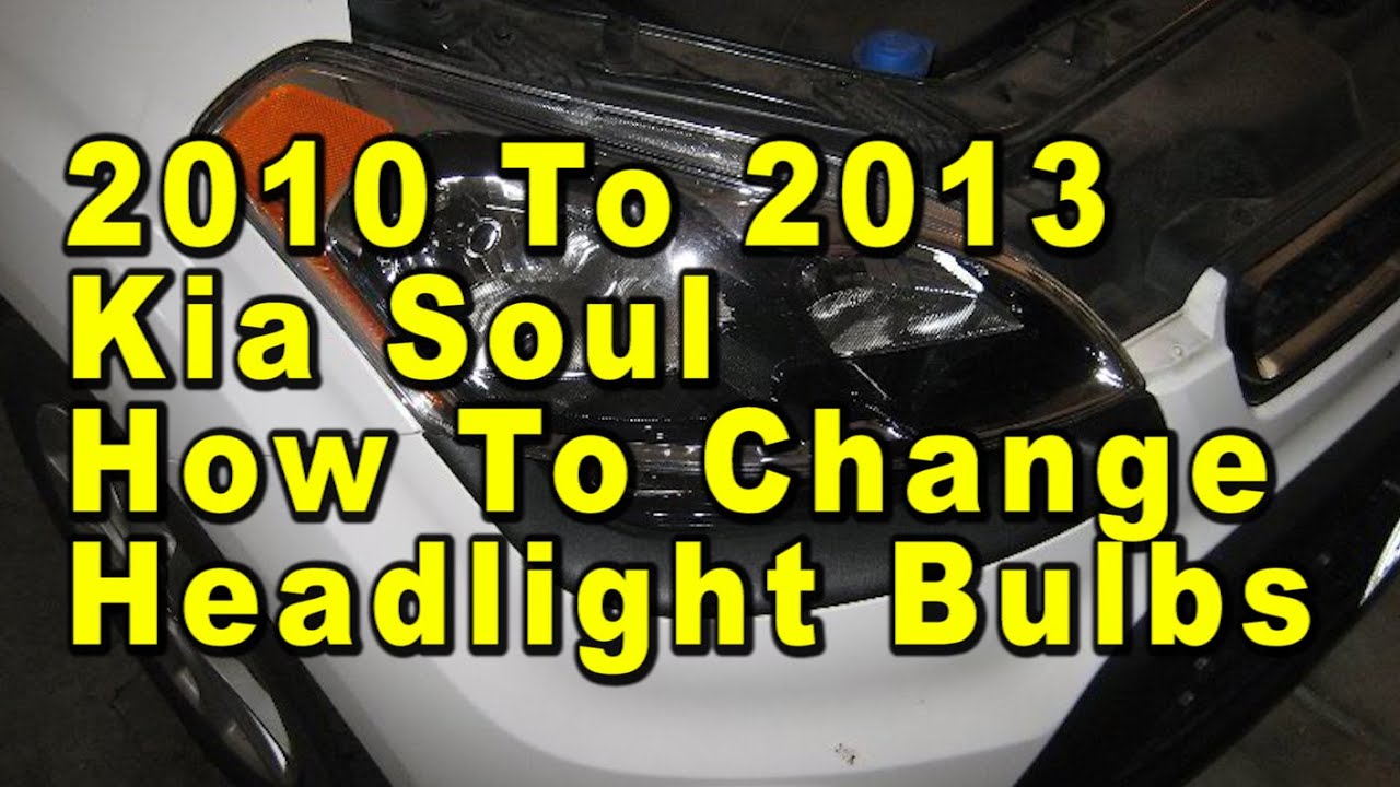 Kia Soul 2013 Headlight Bulb