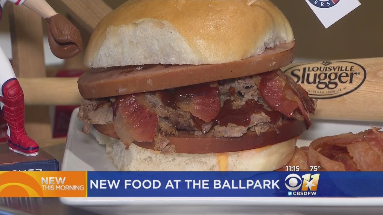 Opening Day Food On The Texas Ranger’s Menu - YouTube