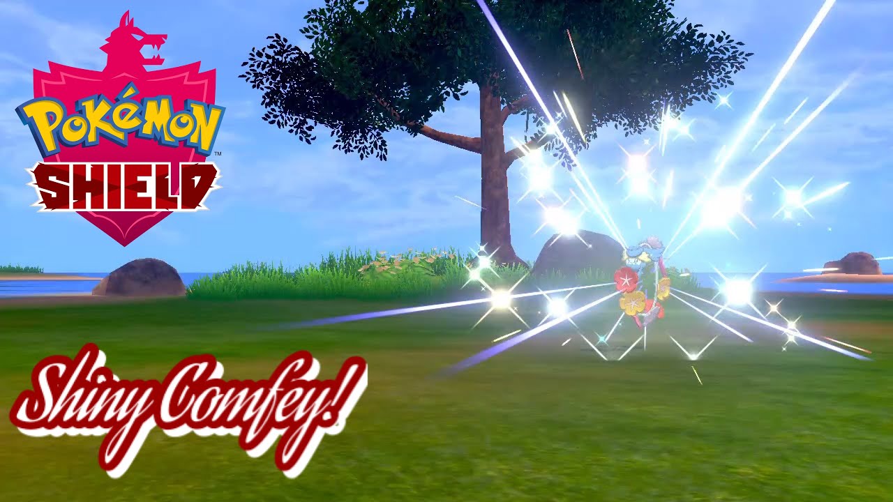 Pokémon Shield: ULTRA SHINY COMFEY! My First Isle Of Armor Random ...