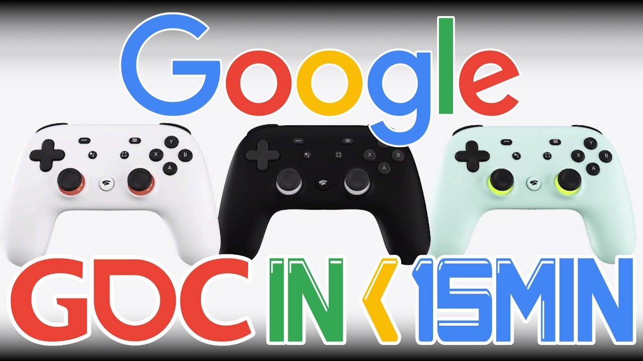Google 2019 GDC Keynote in Under 15 Minutes! -- Stadia Edition - YouTube