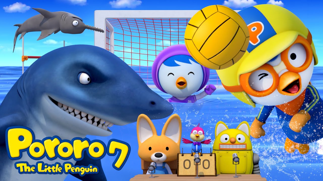 Pororo English Episode | Sea Sports Festival | Learn Good Habit ...