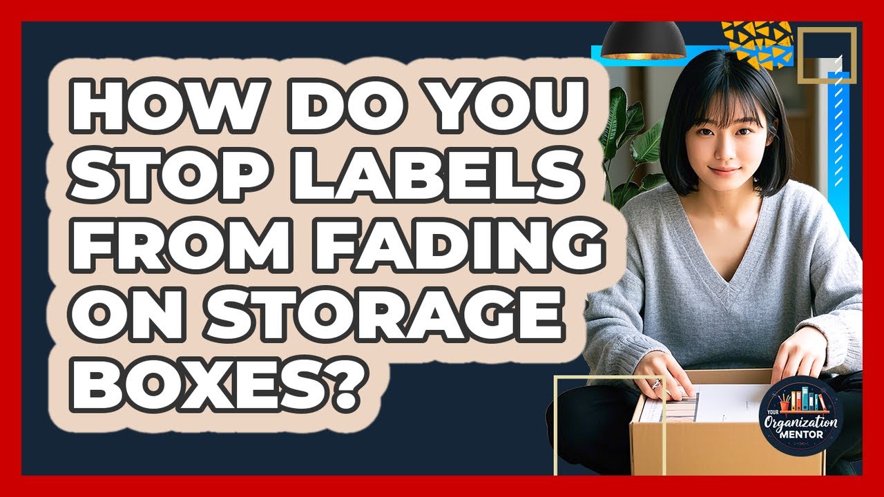 How Do You Stop Labels From Fading On Storage Boxes? - Your ...