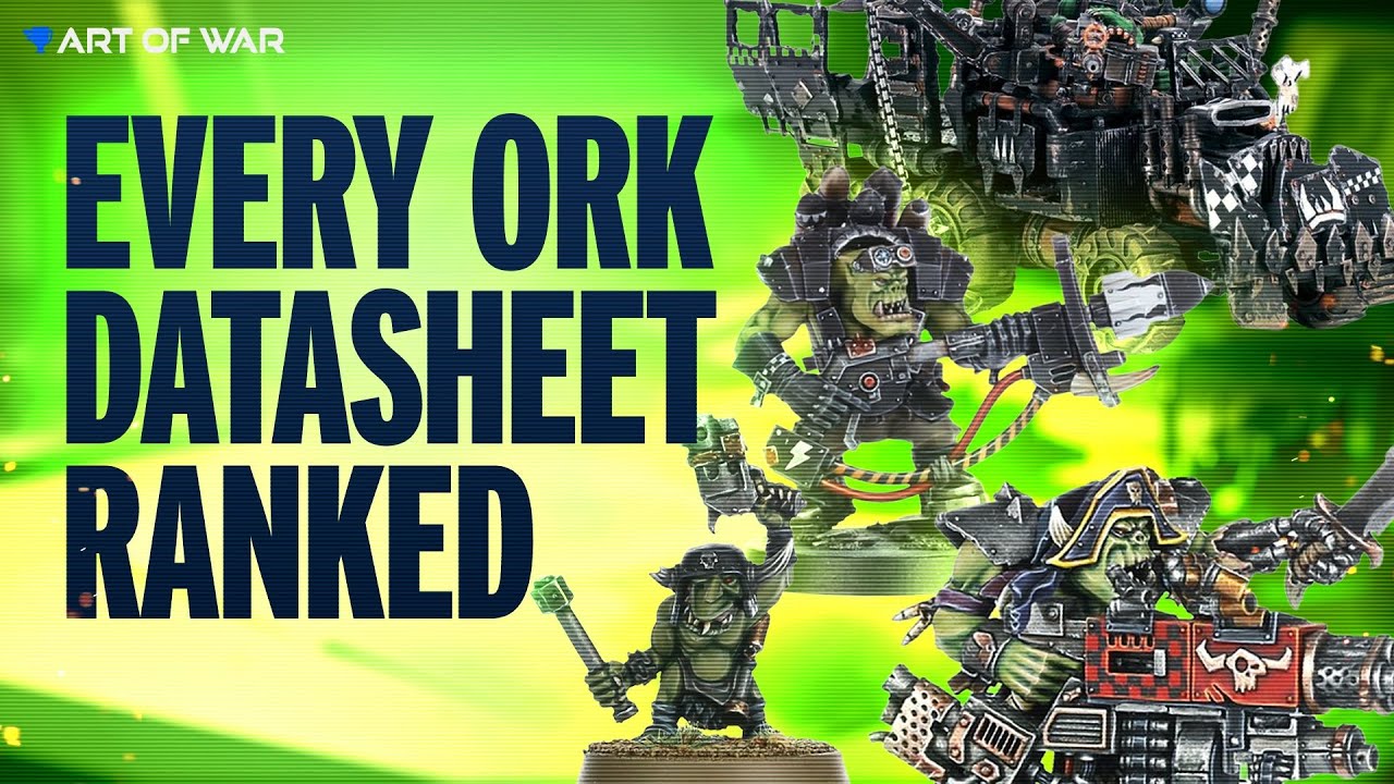Orks Datasheet Tier List Revisited - YouTube