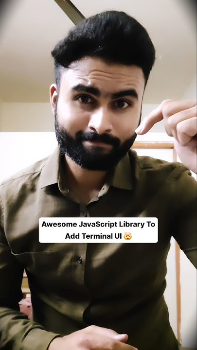 This Javascript Library Is Mind Blowing 🤯 Add Terminal To Websites Javascript Html Css