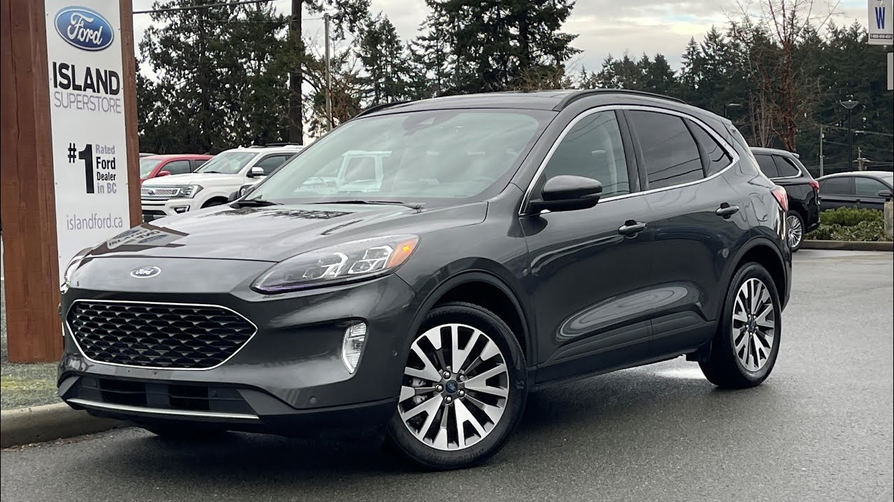 2020 Ford Escape Titanium And Hybrid Youtube