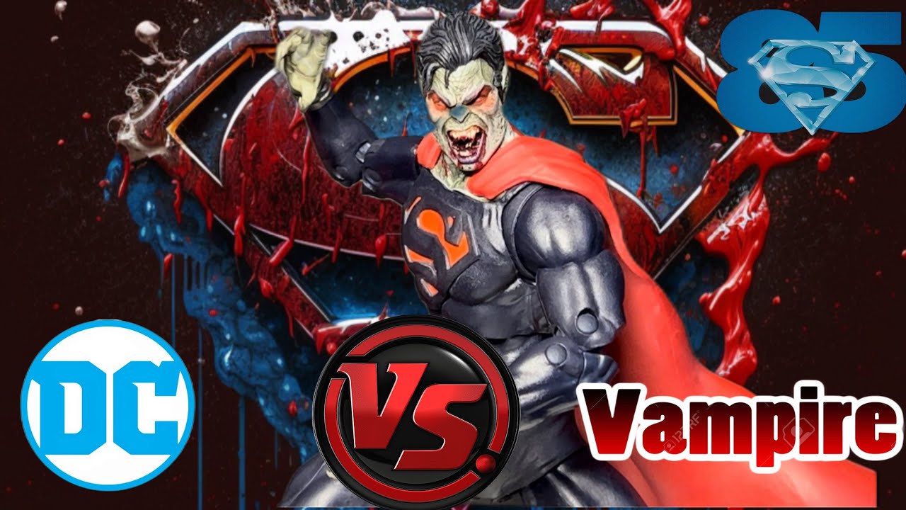 DC Multiverse:SUPERMAN DC vs VAMPIRES fig review…. - YouTube