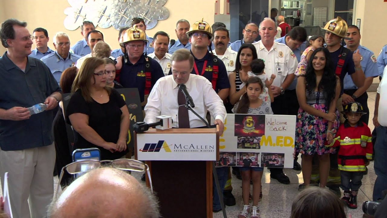 GMA 5-Alarm Champion Firefighters Homecoming & Press Conference - YouTube