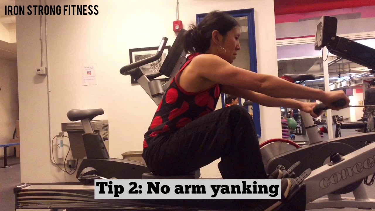 Rowing Machine Tip 2: Arm Yank - YouTube