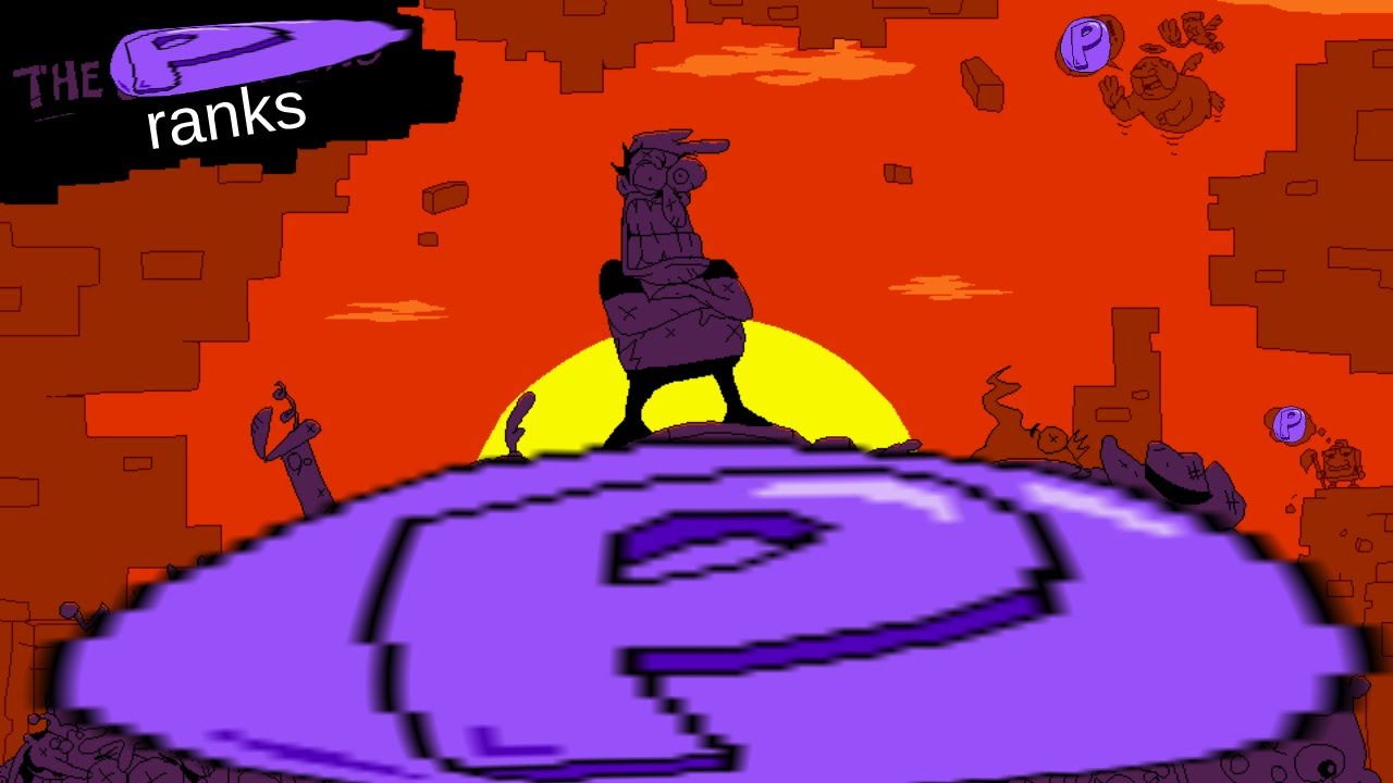 Pizza Tower - All P ranks - YouTube