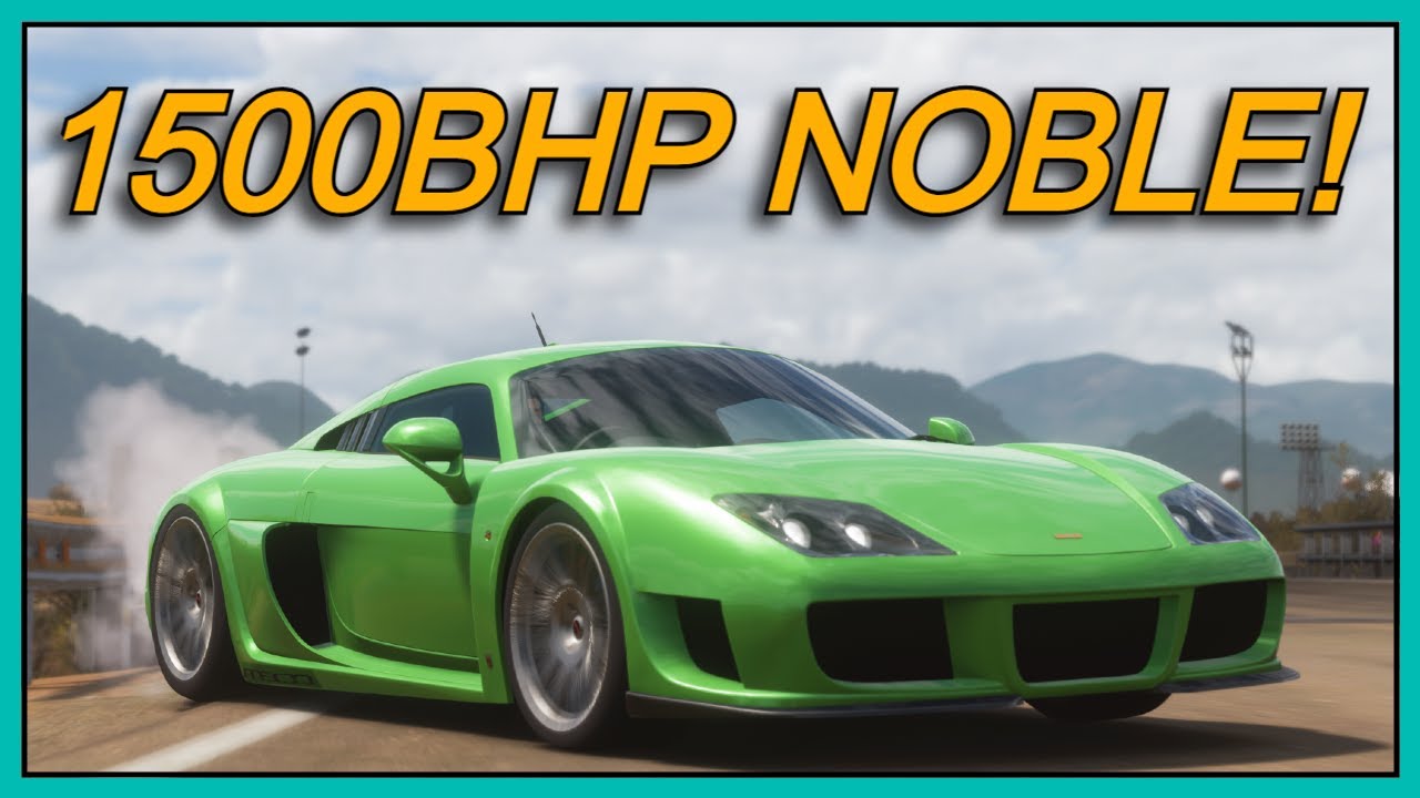 1,500HP NOBLE M600! | Forza Horizon 5 Noble M600 Build and ...