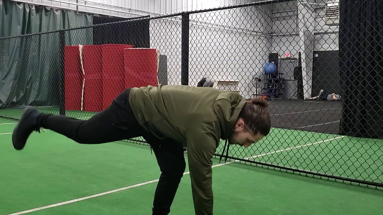 Single Leg Floor Touches w/ Knee Hug - YouTube