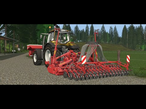 LS17 Holzer Map #9 Zieht der Valtra die Kombi auch????? - YouTube