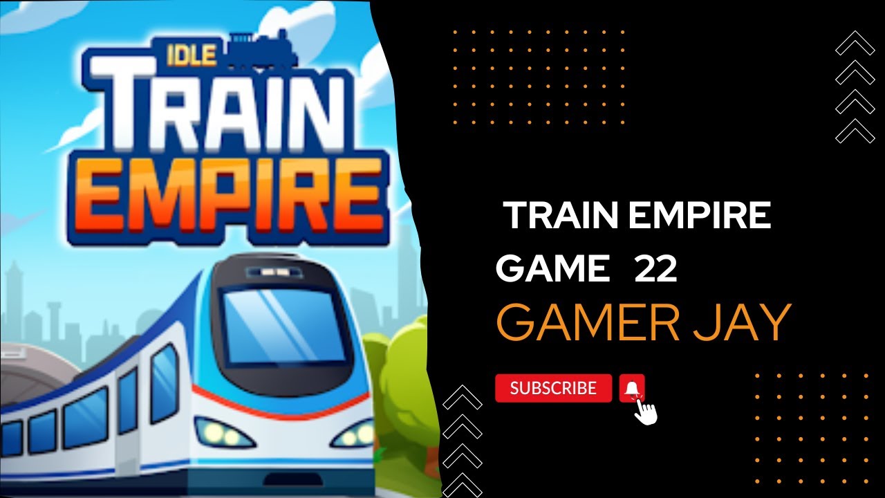 Idle Train Empire game part 22 || train game || railway station game ...