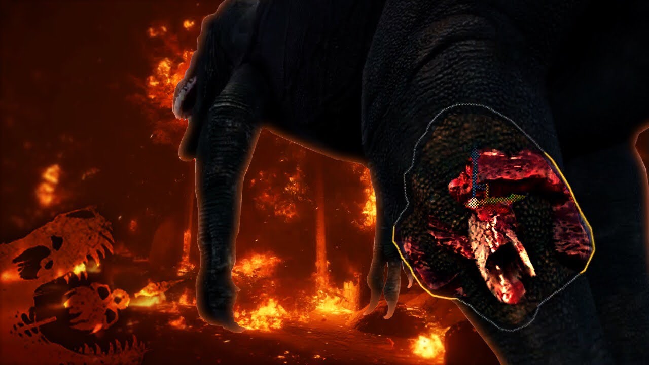 The Isle - Decapitate Dinosaurs, Wounds, Gore & Forest Fires + Cannibal ...