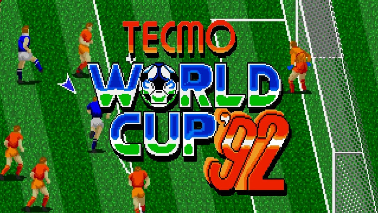 Megadrive TECMO WORLD CUP 92 by Tecmo - FREE GAME REVIEW NO.1! - YouTube