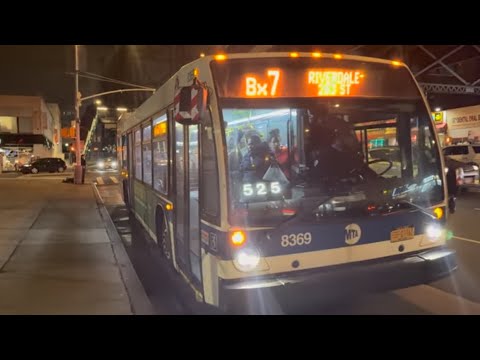 MTA New York City Bus: 2015 Nova Bus LFS #8369 On The Bx7 @ Broadway ...