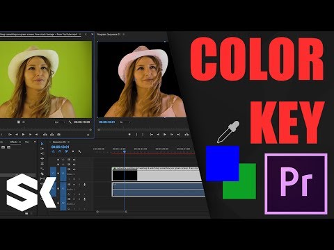 Premiere'de Yeşil/Mavi Arka Planı Silmek (Color Key) | Premiere Pro Dersleri