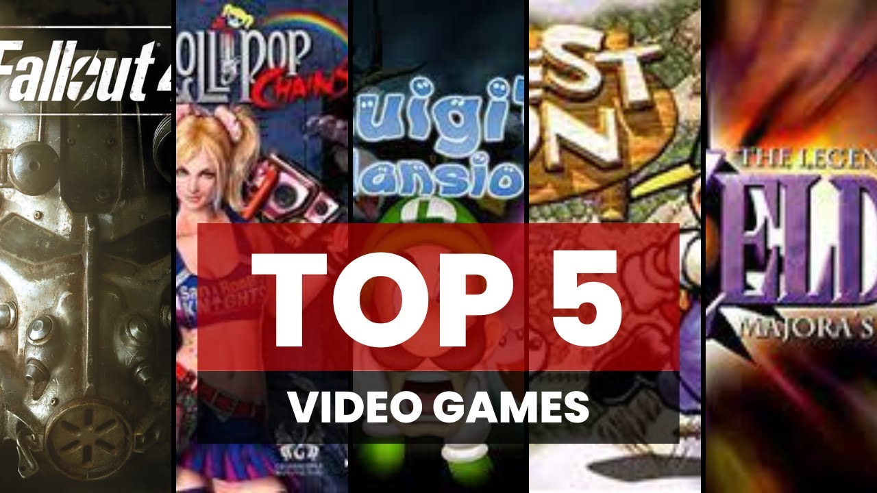 Top 5 favourite video games! - YouTube
