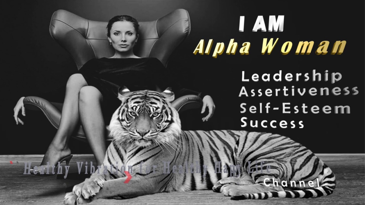 Alpha Woman : Subliminal & Audible Affirmations (Please Use Headphones ...