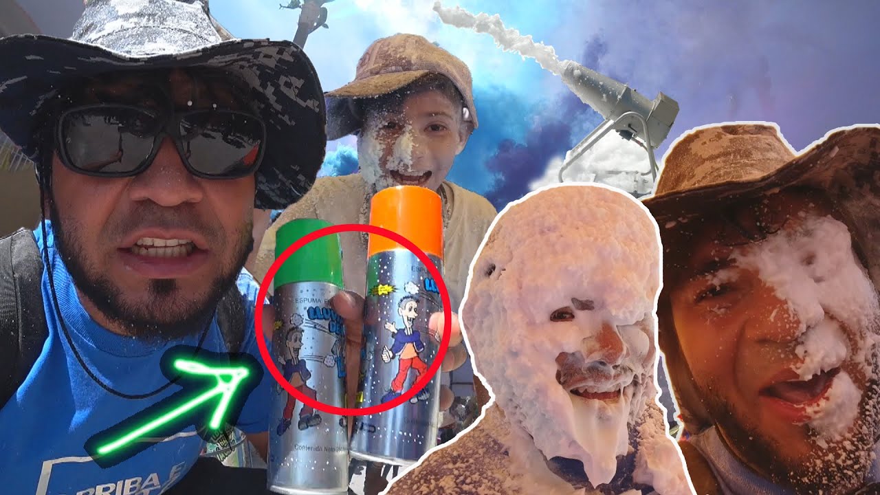 🔥El Carnaval de ESPUMA Mas Grande Del Mundo🔥 - YouTube
