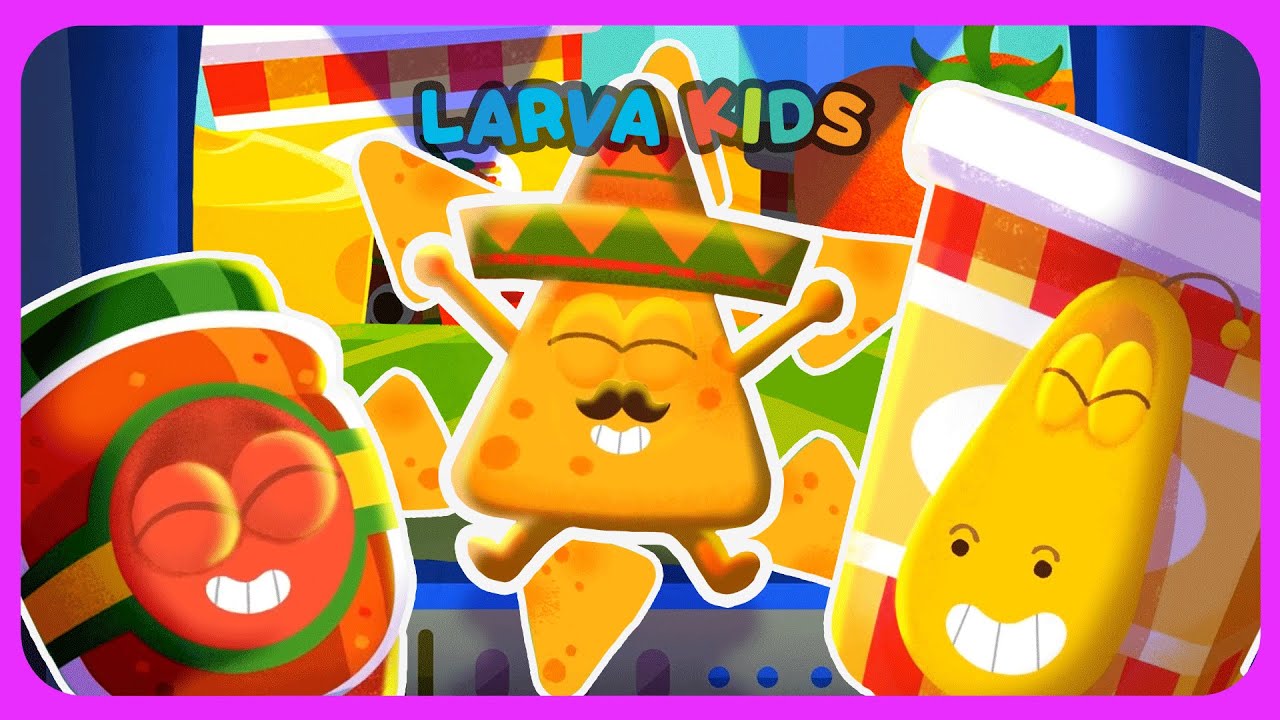 [NEW] NACHO SONGㅣSnack songㅣCrunchy Spicy YammyㅣLarvaKids - YouTube