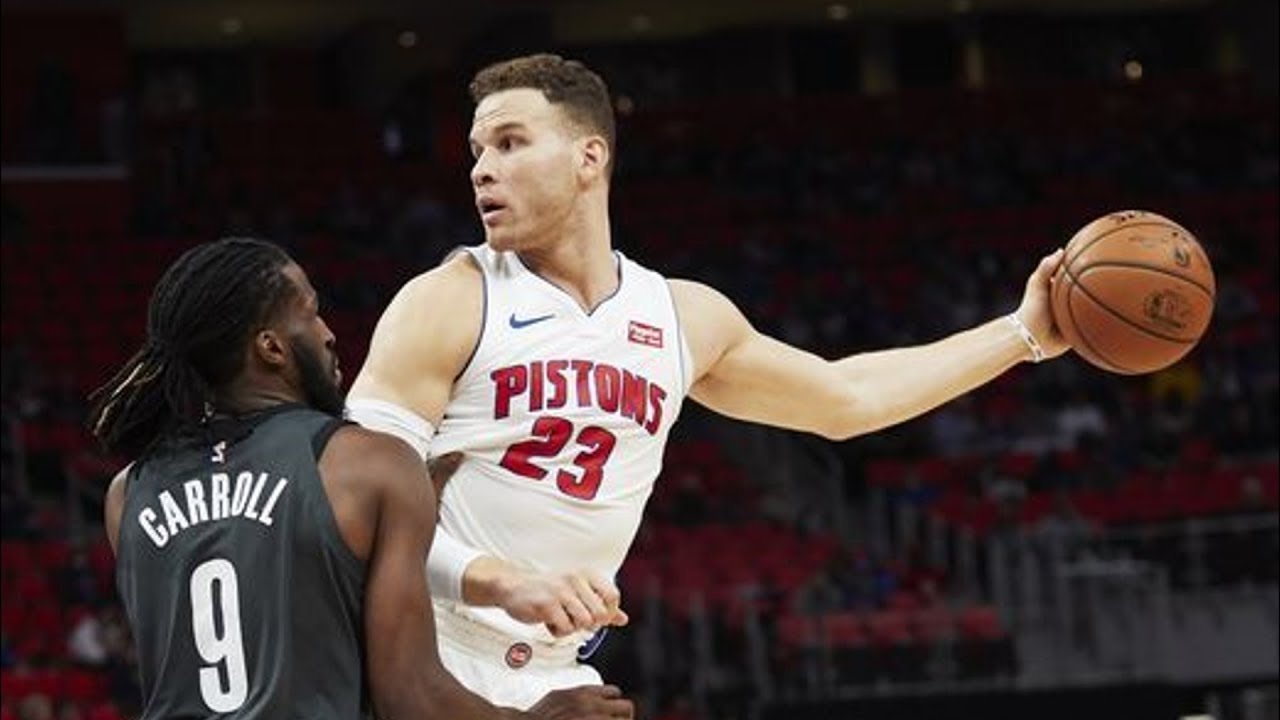 Andre Drummond 27 Rebs 3 Blks! Griffin 25 Pts Pistons 5-0 Since Trade ...