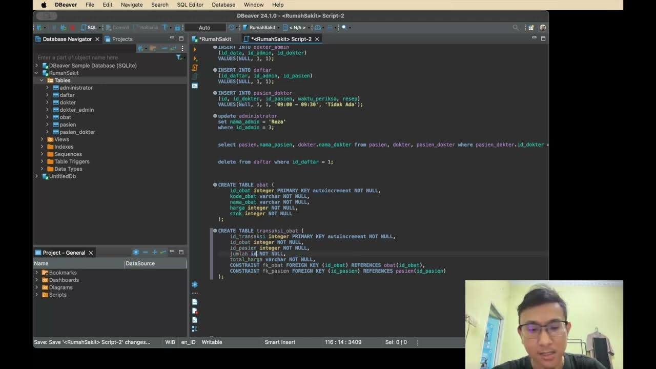 Transaction & Replication SQLite di DBeaver - YouTube