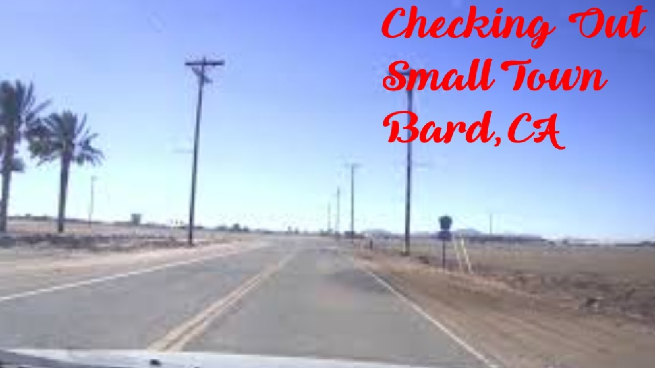 Small Town Bard California - YouTube