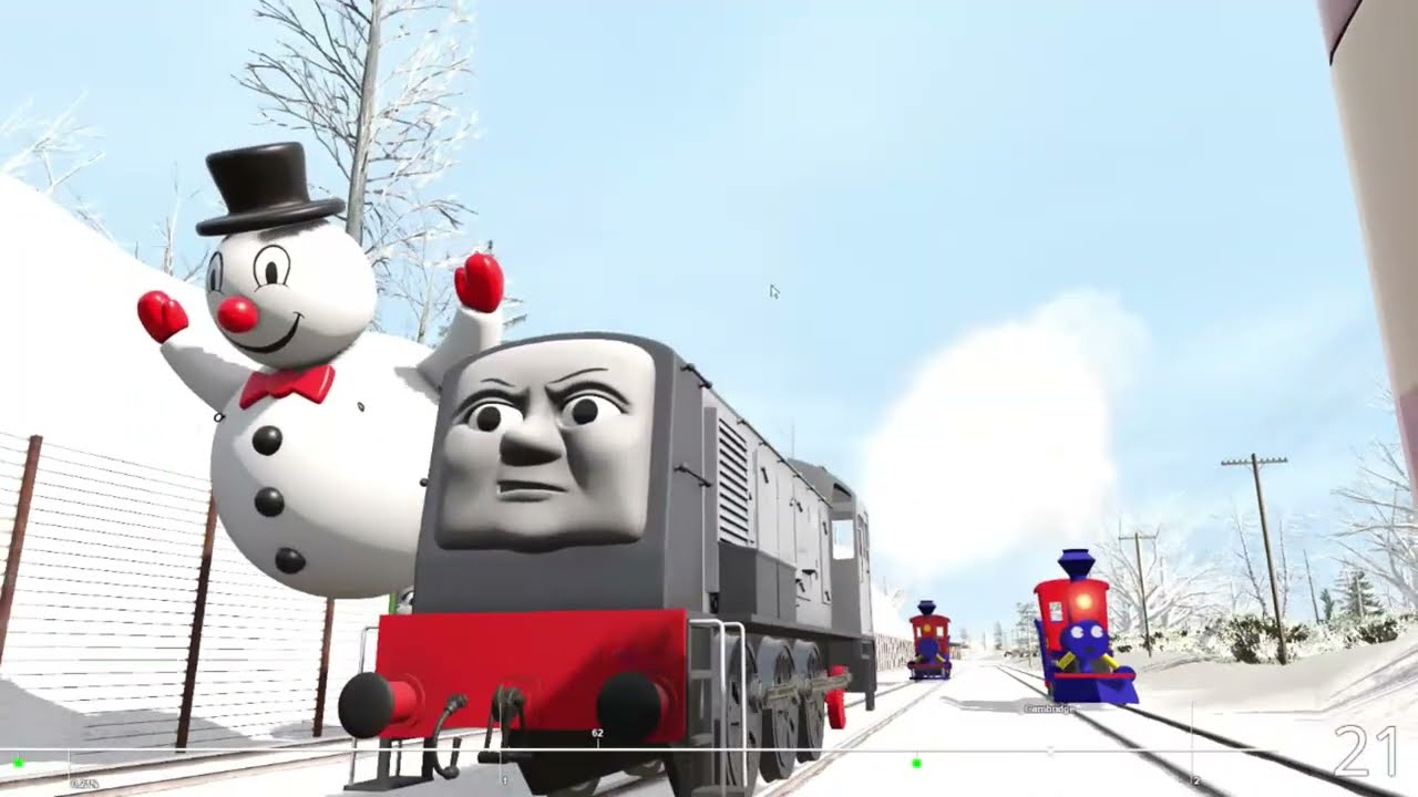 DENNIS THE MOON WALKING DREAM ENGINE - CASEY JR - BOCO -WINTER ...