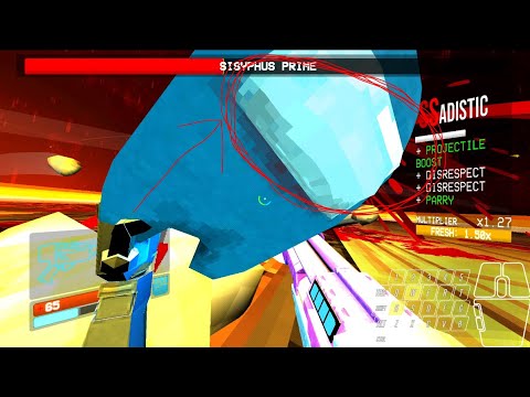 Ultrakill P-2 P rank with input display - YouTube