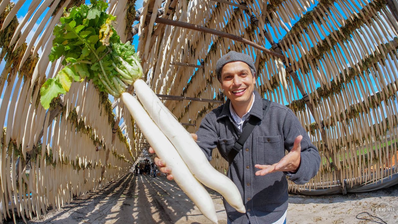 How Japanese Pickles are Made | Miyazaki Daikon Farm - YouTube
