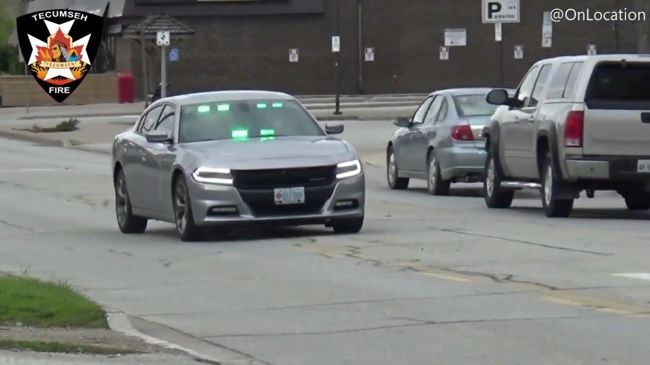 Responding To The Hall - Fire POV Dodge Charger, Volunteer Fire ...