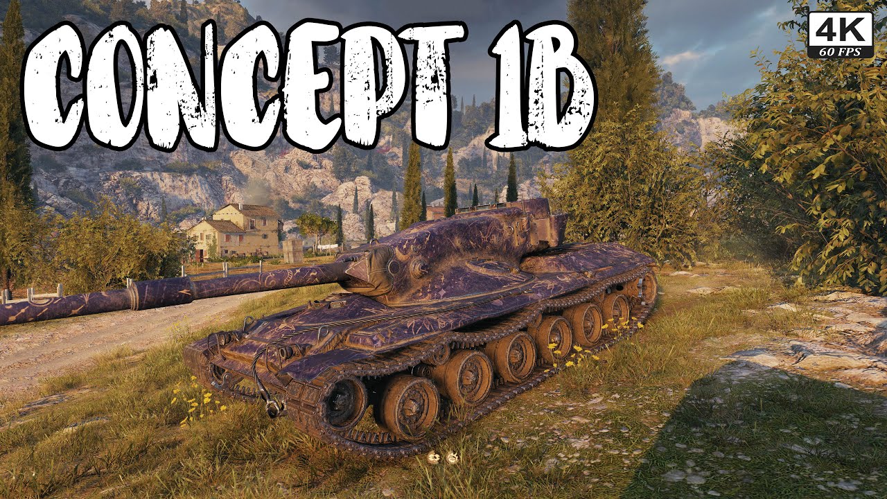 World of Tanks Concept 1B 11k Damage 9 Kills - YouTube