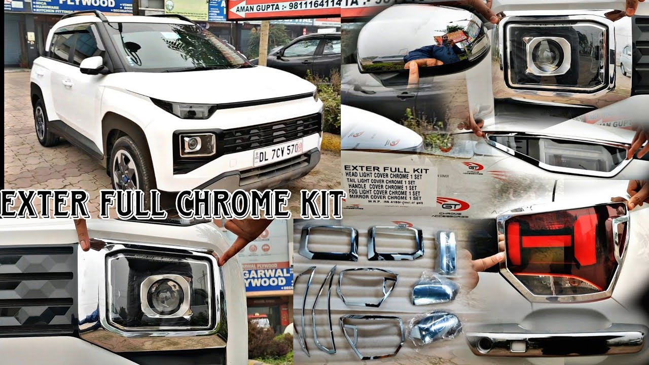 Exter All Modified Accessories ‼️ Full Chrome Kit ‼️ Full installation ...