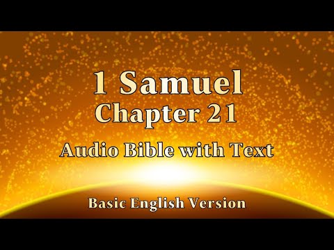 1 Samuel Chapter 21 Audio Bible 사무엘상 21장 성경 보면서 듣기 쉬운영어버전 - YouTube
