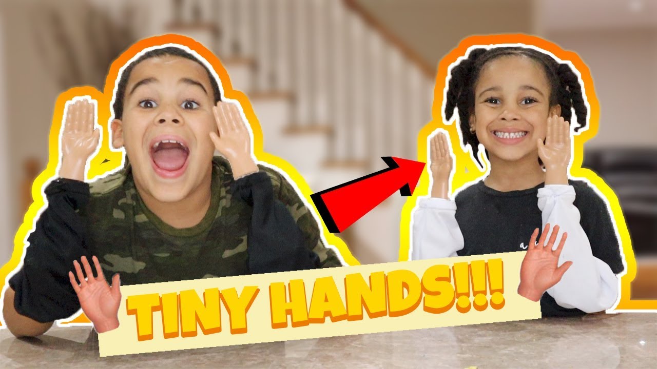 FamousTubeKIDS Tiny Hands Challenge! - YouTube