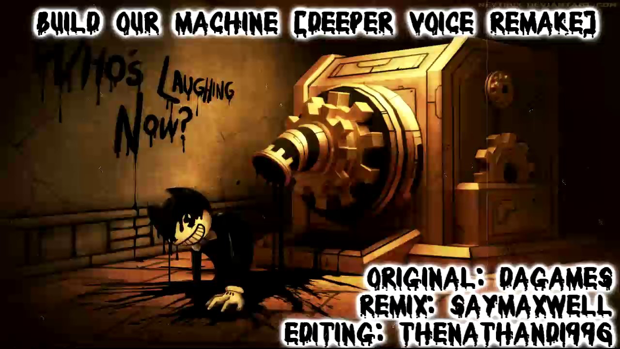 Build Our Machine [Deeper Voice REMAKE] - YouTube
