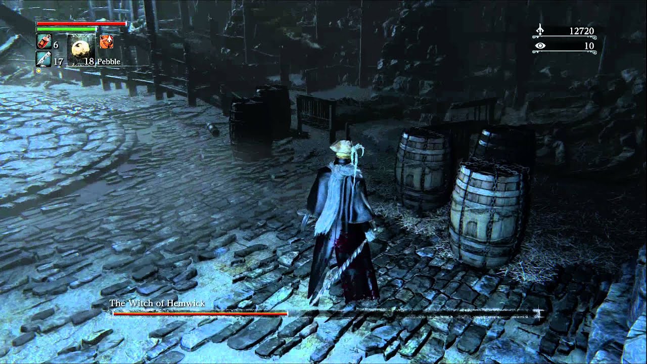 Bloodborne || The Witch of Hemwick - Boss Fight *CAKE* - YouTube