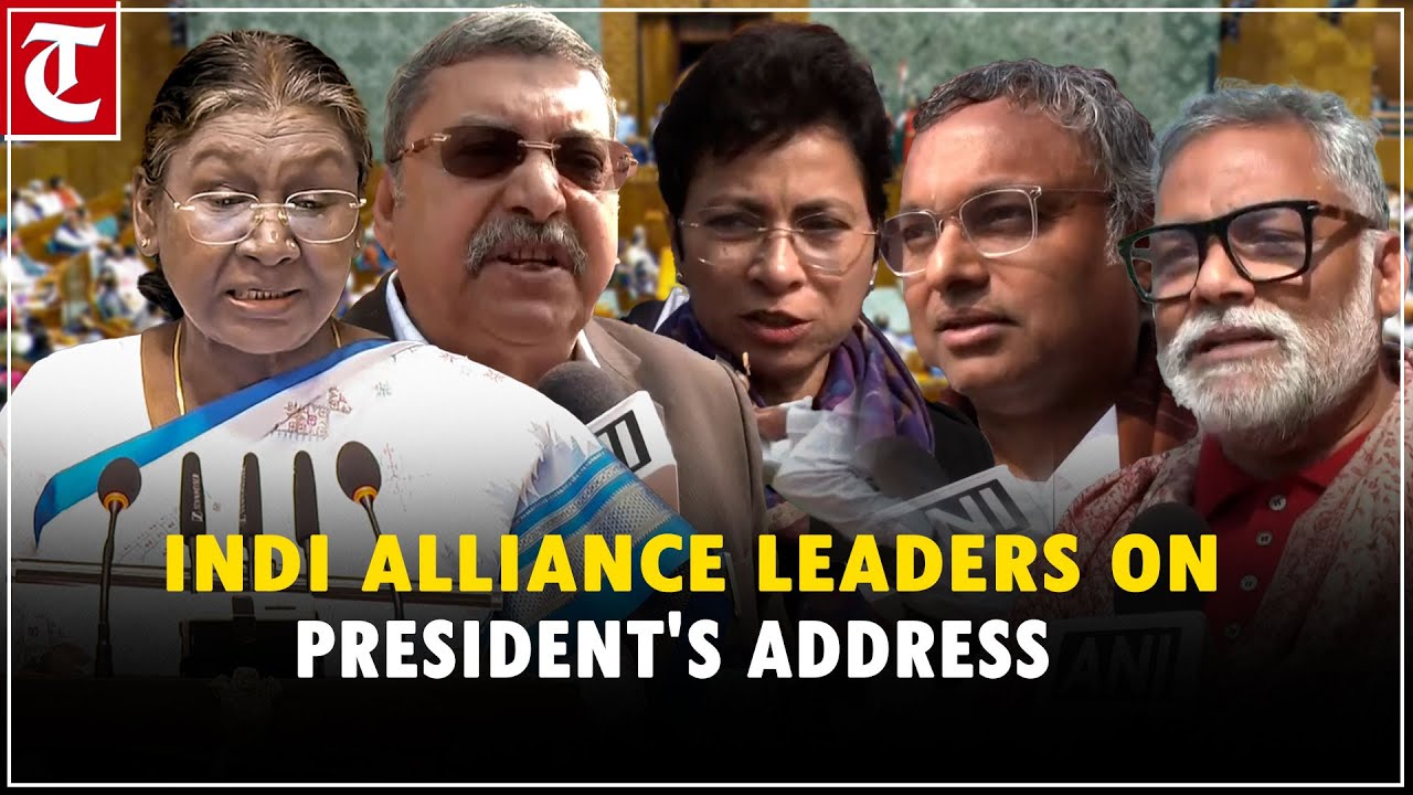 ‘It's her job to praise her government, she did that…’: INDI alliance ...