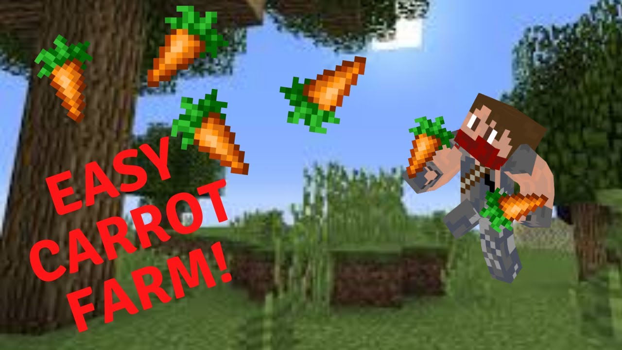 How To Make Easy Carrot Farm Minecraft 1 15 Tutorial YouTube how-to-make-easy-carrot-farm-minecraft-1-15-tutorial-youtube