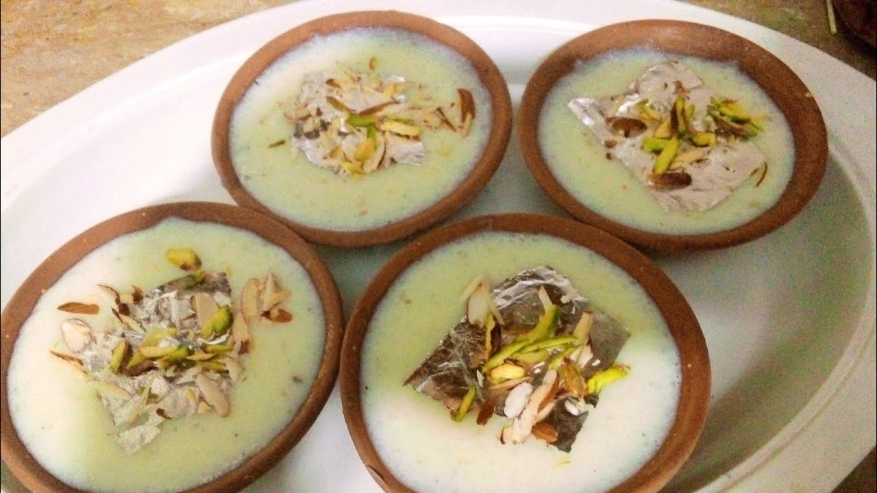 Delicious phirni firni kheer yummy - YouTube