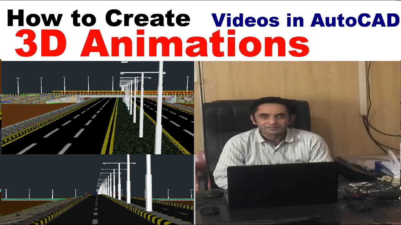 How to Create 3D Animations Videos in AutoCAD. - YouTube