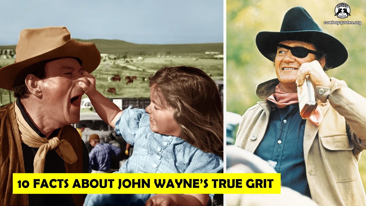 🔴10 Facts About John Wayne’s True Grit - Cowboy Quotes - YouTube