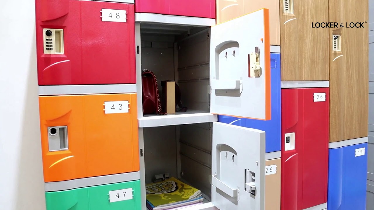 TỦ LOCKER ABS DÒNG NS5 - TỦ NHỰA CAO CẤP | LOCKER & LOCK VIỆT NAM - YouTube